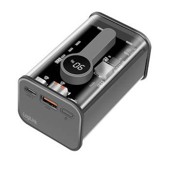 POWER BANK MOBILE 10.000MAH, PD 20W TRANSPARENTE